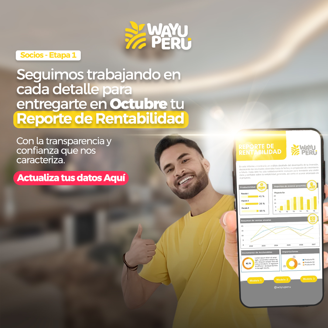 Inicio - Wayu Perú - Sembrando juntos tu futuro